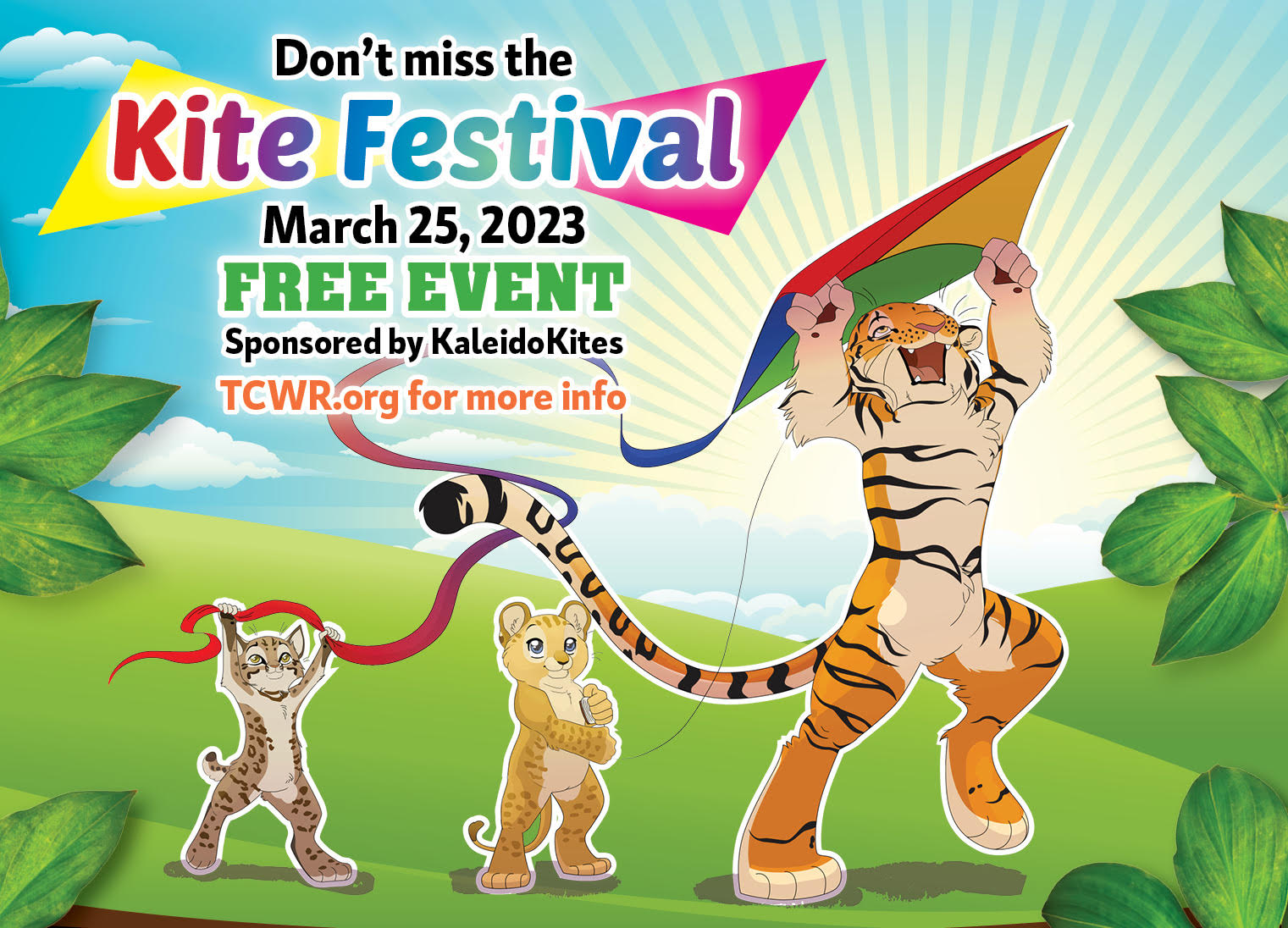 Kite Fest - Turpentine Creek Wildlife Refuge